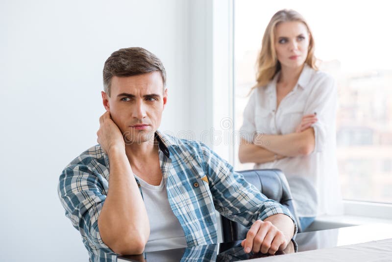 Problems in relationships stock photo. Image of isolated - 51684012