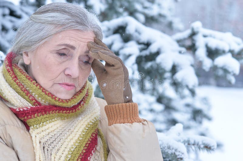 Upset old woman stock photo. Image of older, lifestyle - 53301252