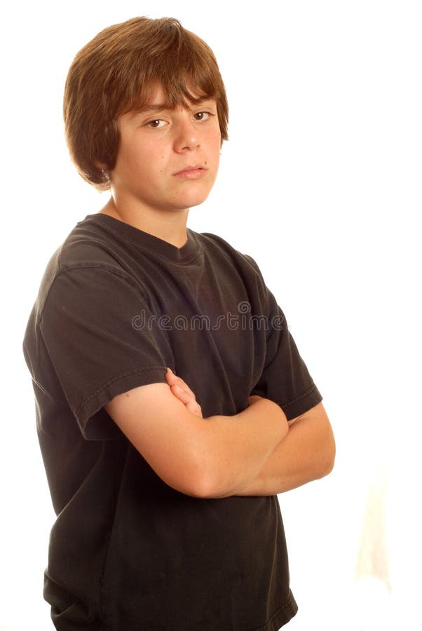 Rebellious teen boy stock image. Image of caucasian, trendy - 19316395