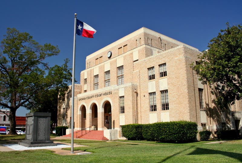 Upshur County Courthouse Building Located in Gilmer, Texas Editorial ...