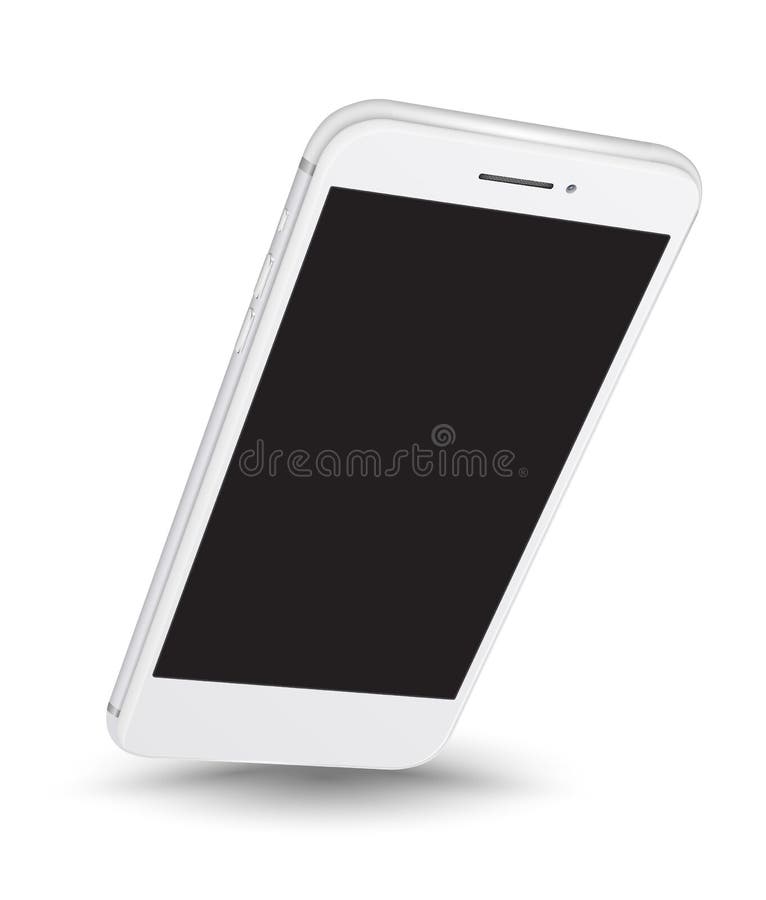 Upside down smartphone stock vector. Illustration of communication ...