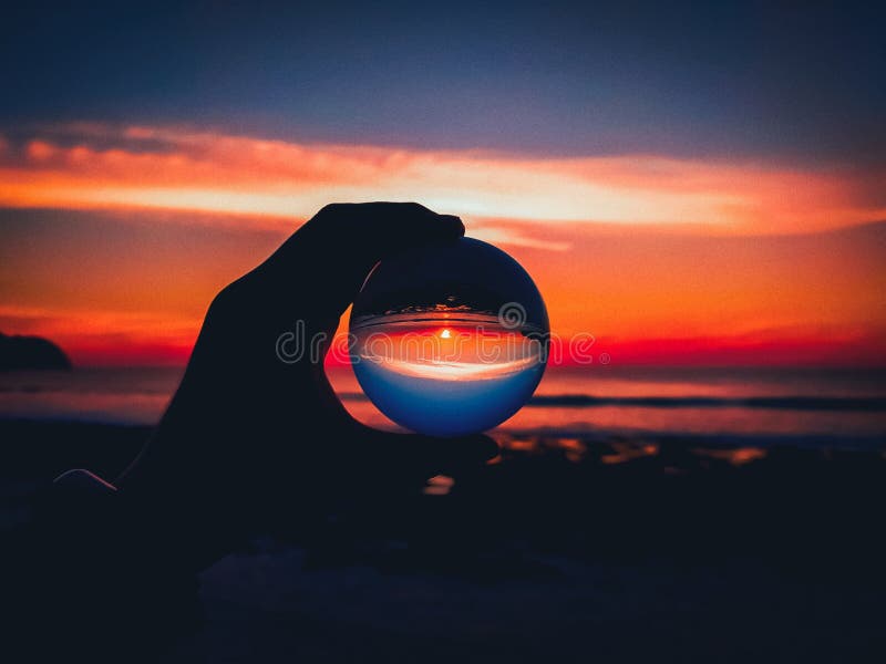 Upside down Sunset stock photo. Image of glass, aceh - 238967168