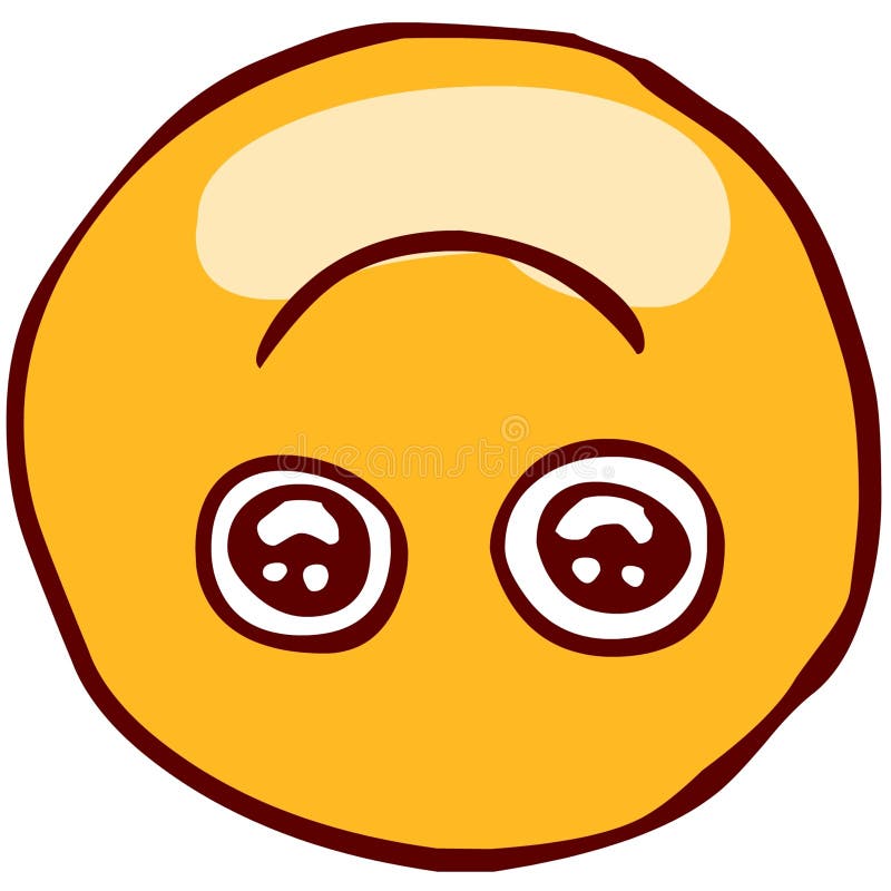 Upside smile stock illustration. Illustration of yellow - 271859435