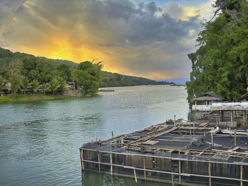 Upstream of the Poso River stock photo. Image of outdoors - 206240372
