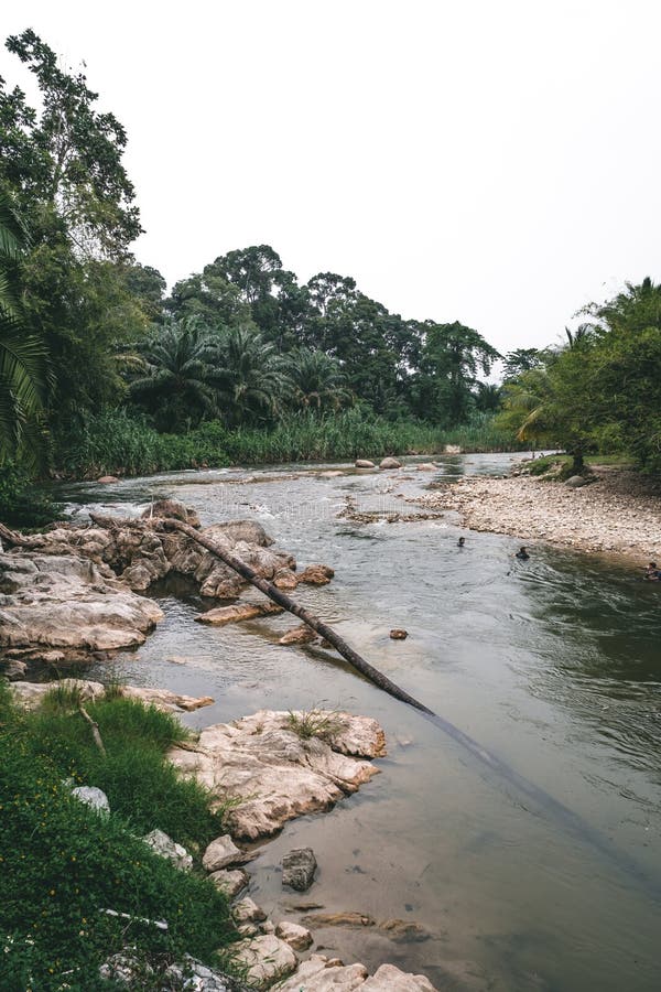 Upstream River at Sungai Kampar, Gopeng, Perak Stock Photo - Image of ...