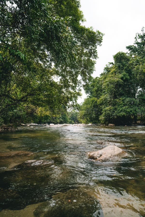Upstream River at Sungai Kampar, Gopeng, Perak Stock Image - Image of ...