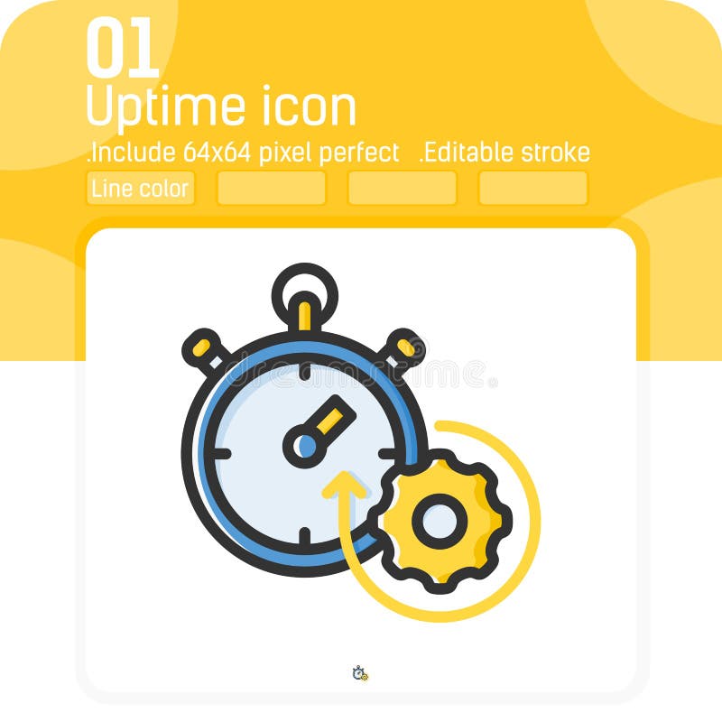 Uptime Icon Stock Illustrations – 182 Uptime Icon Stock Illustrations ...
