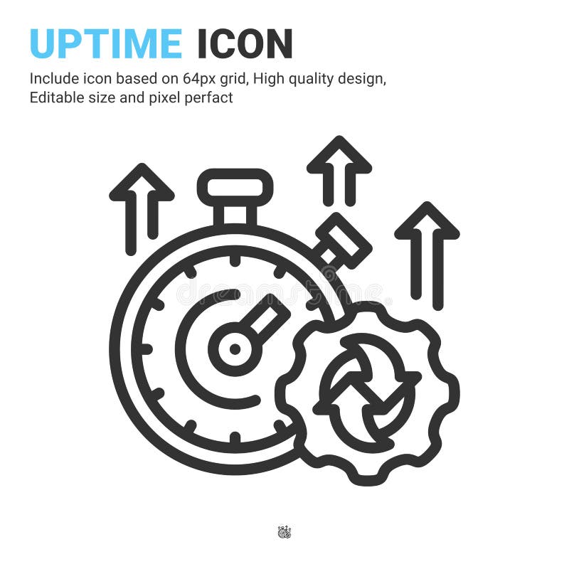 Uptime Vector Stock Illustrations – 146 Uptime Vector Stock ...