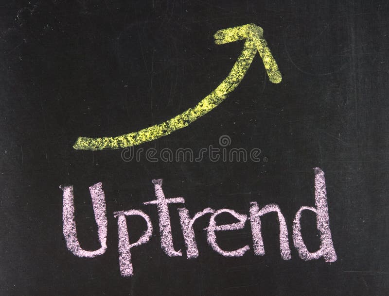 Uptrend stock image. Image of arrow, concepts, earnings - 27911615