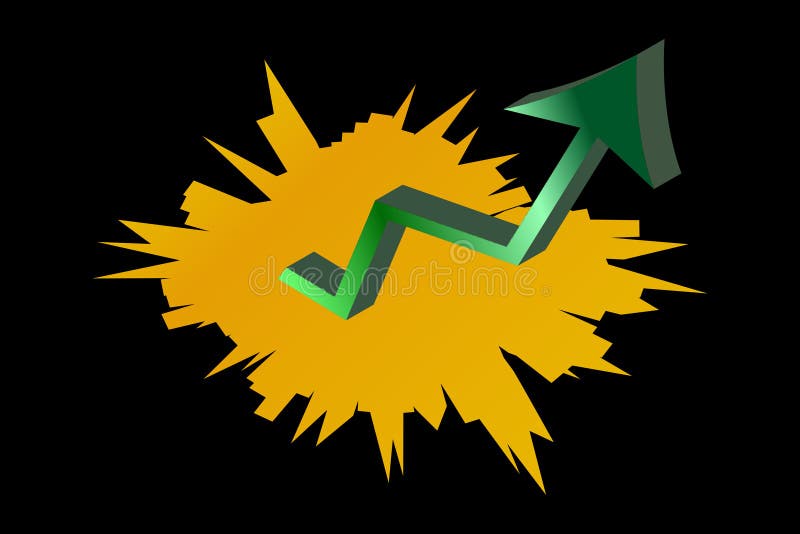 Uptrend Arrow Stock Illustrations – 714 Uptrend Arrow Stock ...