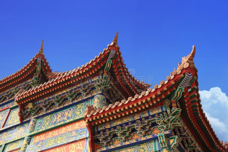 Upturned eaves stock image. Image of ancient, special - 10858497