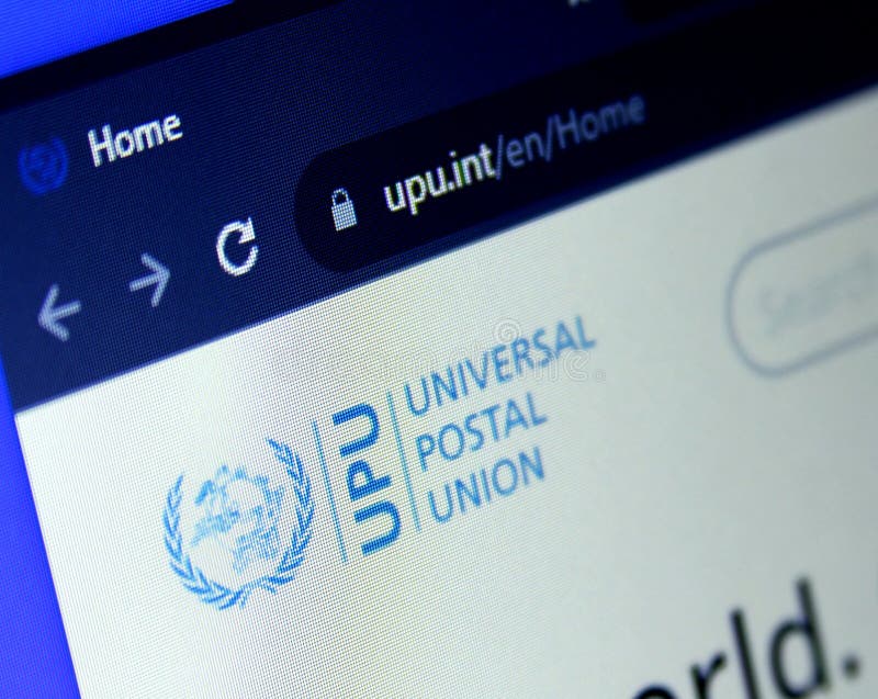 UPU , Universal Postal Union Editorial Stock Photo - Image of post ...