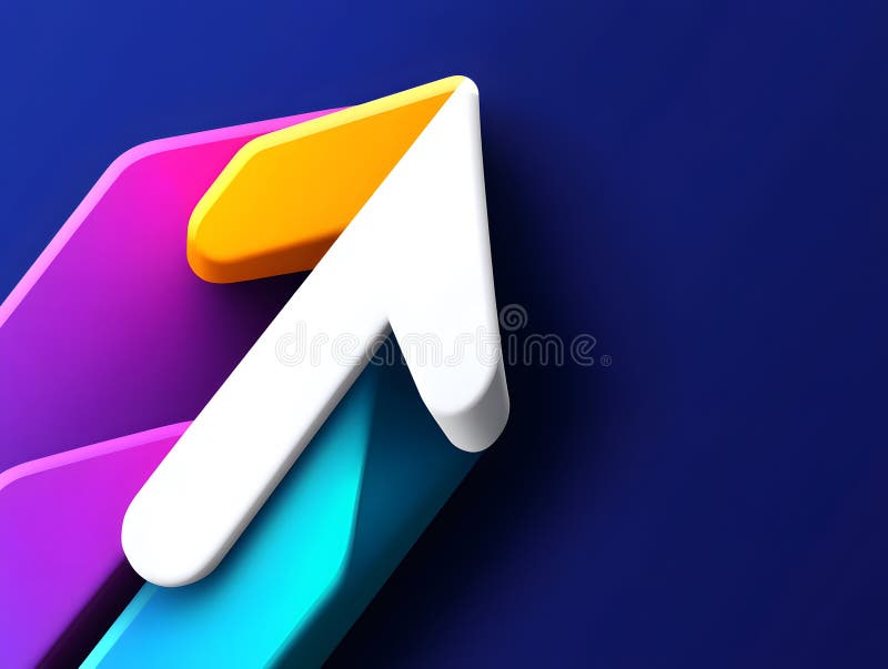 "Upward Arrow Vector: a Symbol of Growth, Progress, and Forward ...