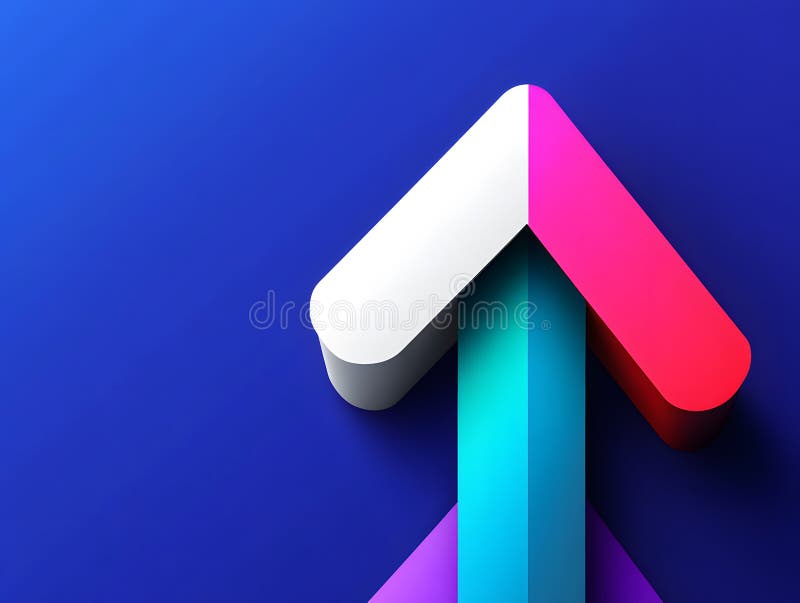 "Upward Arrow Vector: a Symbol of Growth, Progress, and Forward ...