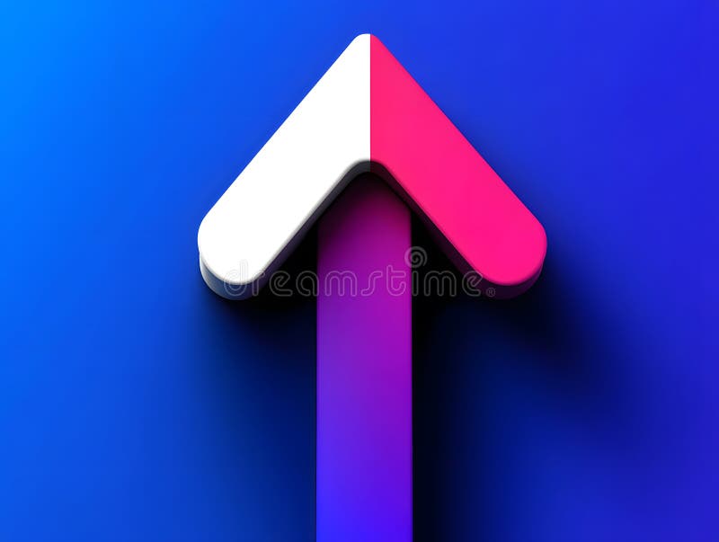 "Upward Arrow Vector: a Symbol of Growth, Progress, and Forward ...