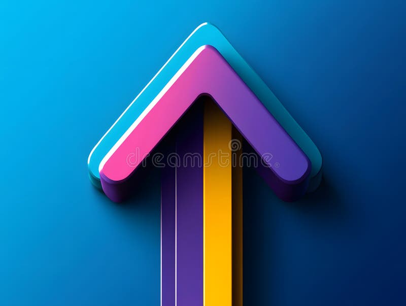 "Upward Arrow Vector: a Symbol of Growth, Progress, and Forward ...