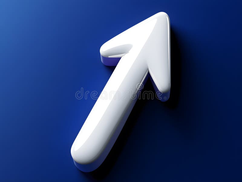 "Upward Arrow Vector: a Symbol of Growth, Progress, and Forward ...