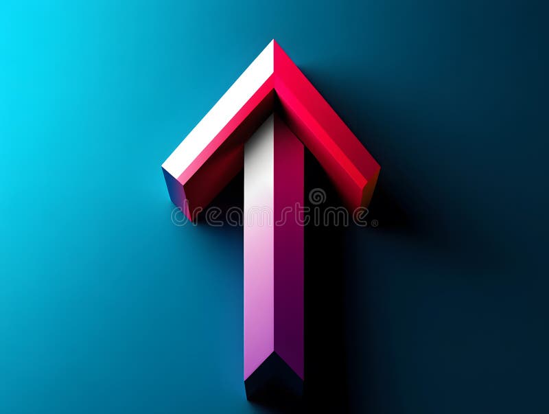 "Upward Arrow Vector: a Symbol of Growth, Progress, and Forward ...