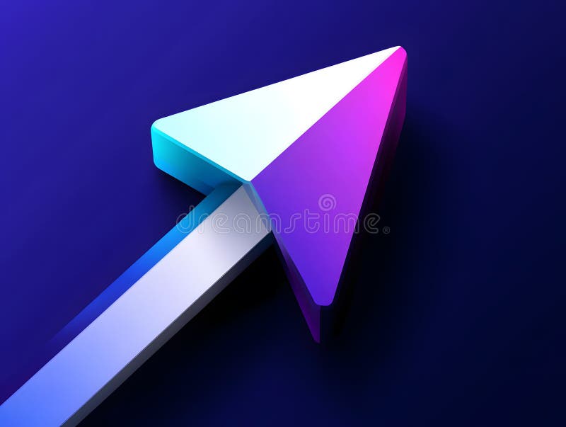 "Upward Arrow Vector: a Symbol of Growth, Progress, and Forward ...