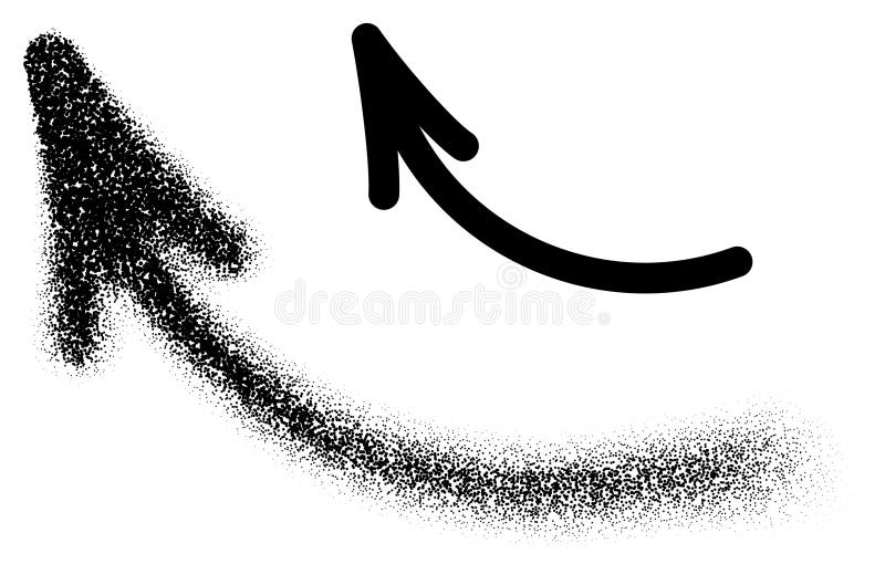 Curved Progress Arrow Stock Illustrations – 694 Curved Progress Arrow ...