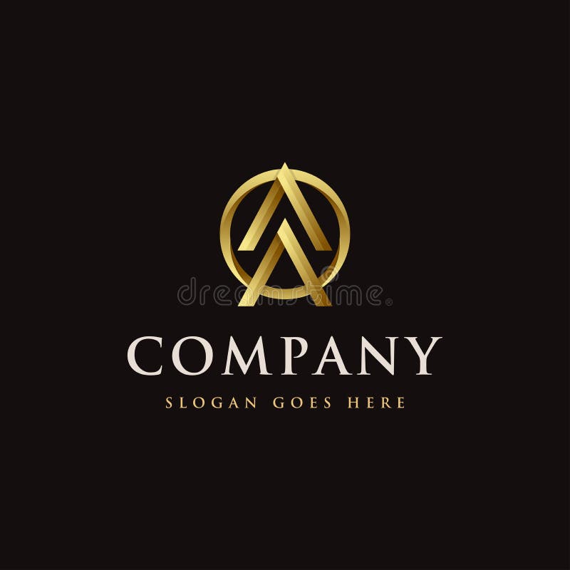 Logo Vector Aa Gold Stock Illustrations – 456 Logo Vector Aa Gold Stock ...