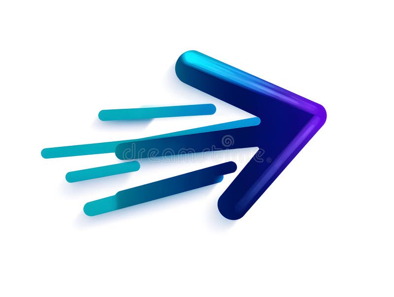 "Upward Pointing Vector Arrow: a Symbol of Growth and Progress" Stock ...