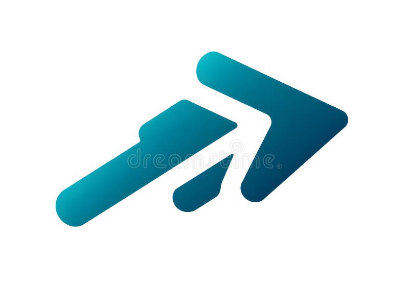 "Upward Pointing Vector Arrow: a Symbol of Growth and Progress" Stock ...