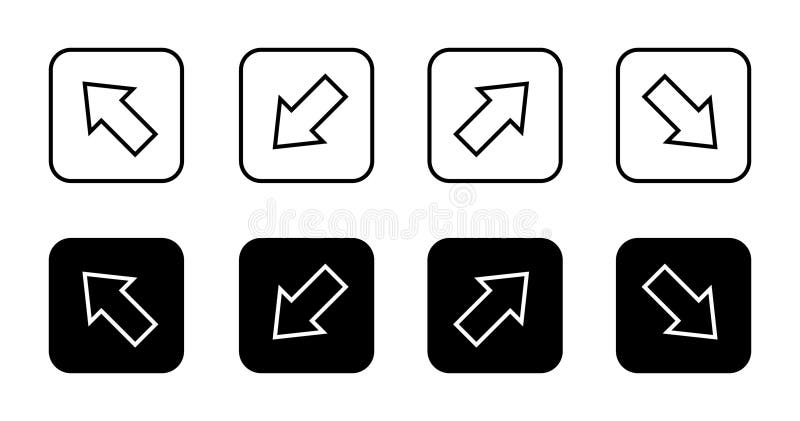 Upward Rightward, Downward Leftward, Upward Leftward, and Downward ...