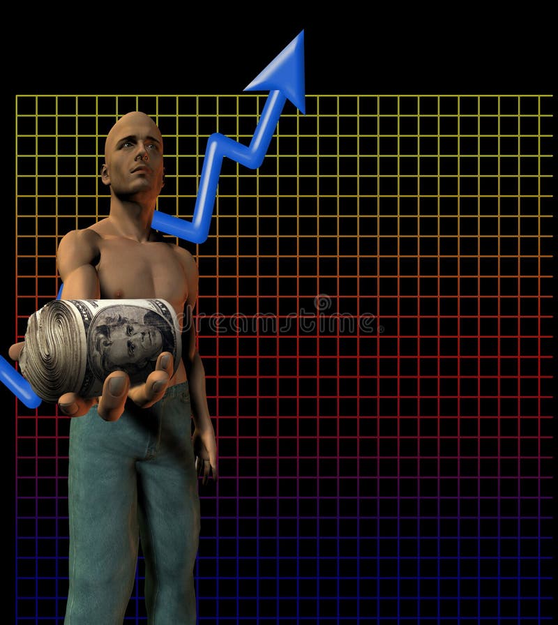 Upward Trend stock illustration. Illustration of creativity - 2684503