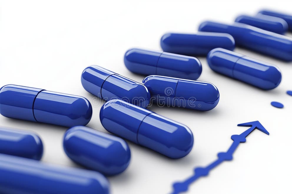 An Upward Trending Bar Chart Displays Increasing Progress and Growth ...