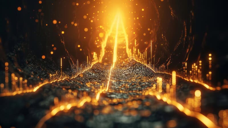 Upward Trending Chart Represents Economic Stability and Strong ...