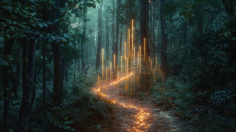 Upward Trending Chart Represents Economic Stability and Strong ...