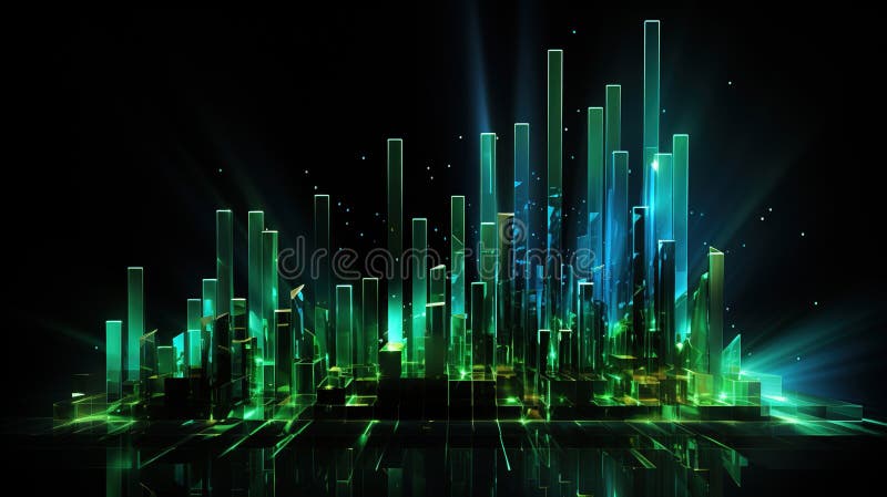 An Upward Trending Graph Showcasing Increased Income Streams Over Time ...