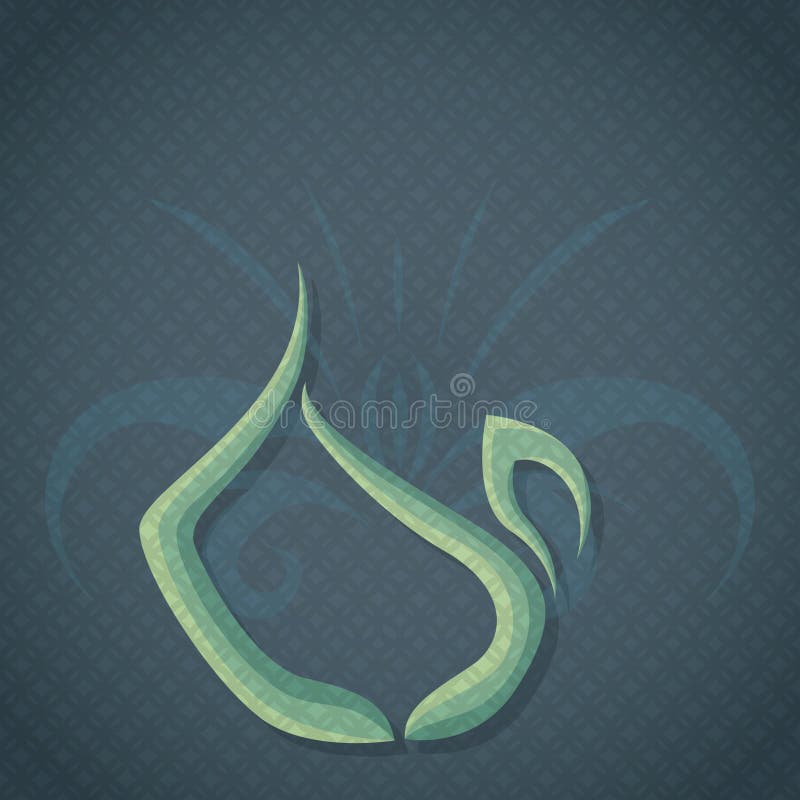 Upward Wheel Pose. Vector Illustration Decorative Design Stock Vector ...