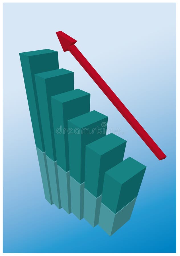 Trend upwards stock illustration. Illustration of best - 21549972