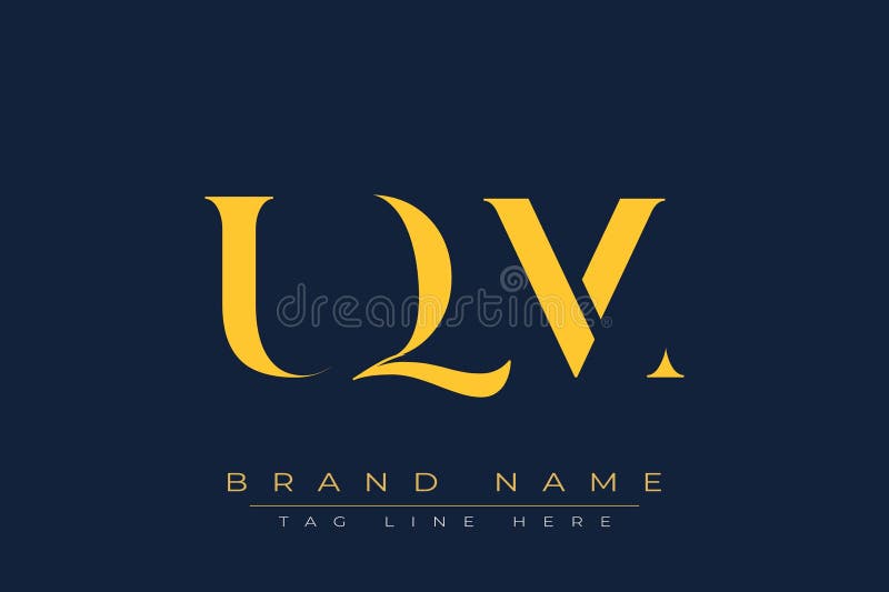 UQM Abstract Letter Logo Design Stock Vector - Illustration of graphic ...