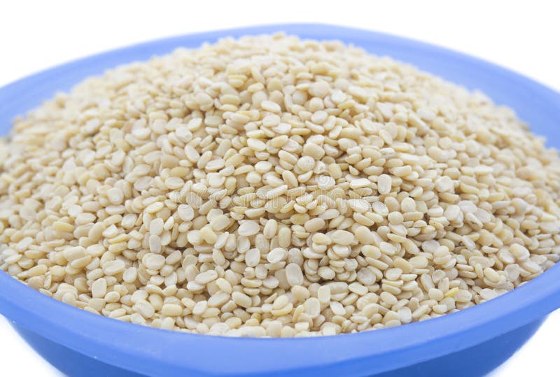 Urad Dal or Split Black Gram Stock Photo - Image of divided, protein ...