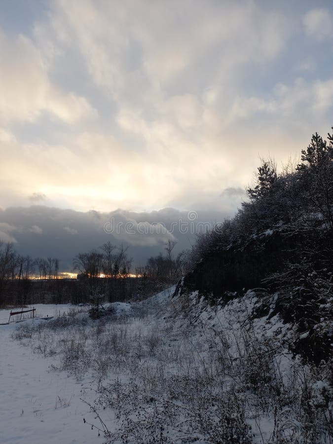 Ural landscape stock photo. Image of winter, blue, wave - 202804554