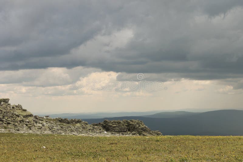 The Ural mountains stock image. Image of nature, mountains - 97980299