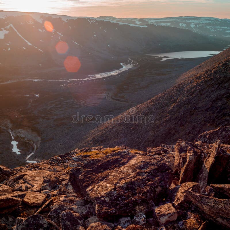 The Urals Landscape. the Ural Mountains Stock Photo - Image of ...