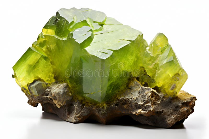 Uranium Ore Sample on White Stock Photo - Image of collection, nuclear ...