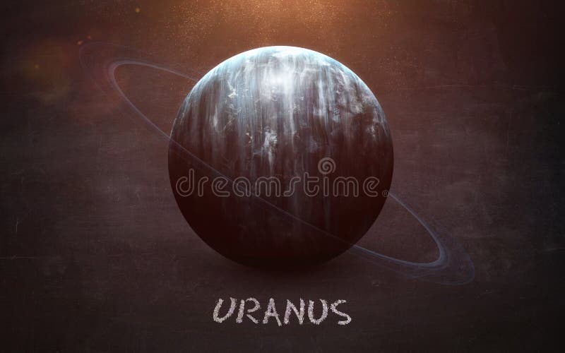 Uranus - High resolution stock photo. Image of background - 185546656