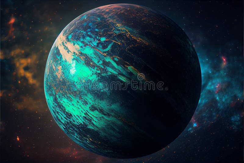 Uranus a Planet in the Solar System Stock Illustration - Illustration ... Uranus a Planet in the Solar System Stock Illustration - Illustration ...