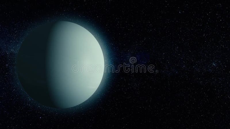 Uranus - Planets of the Solar System in High Quality. Cinematic ...