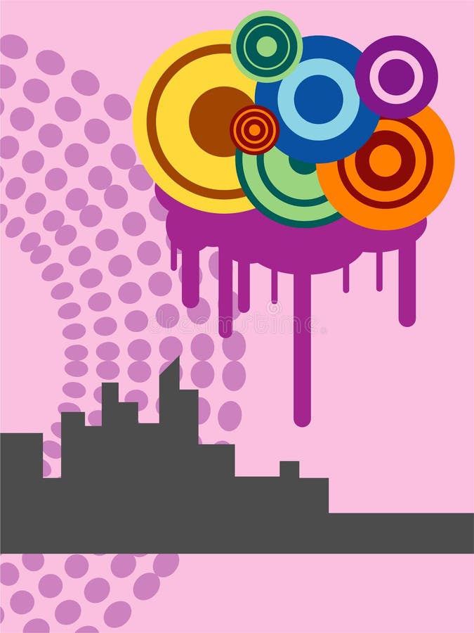 Urban Abstract stock vector. Illustration of graphic - 12830403