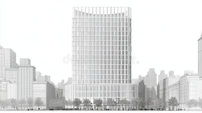 Urban Architectural Design in Modern Cities, Highlighting Development ...