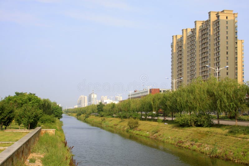 Urban Architectural Landscape Stock Image - Image of tanghai, scenery ...