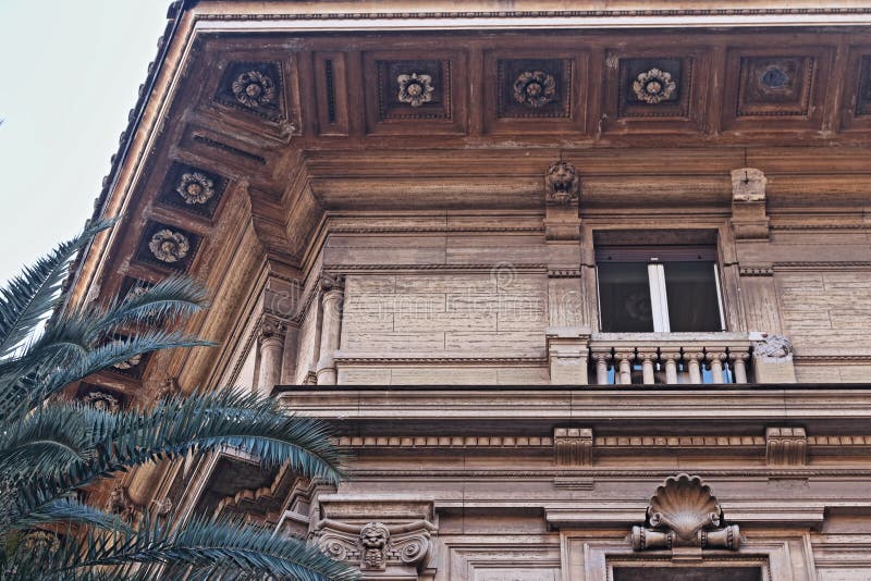 Urban architecture in Rome stock photo. Image of architecture - 170608310