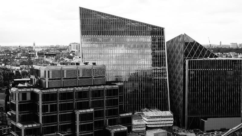 Urban Area, Building, Metropolitan Area, Black And White Picture. Image ...