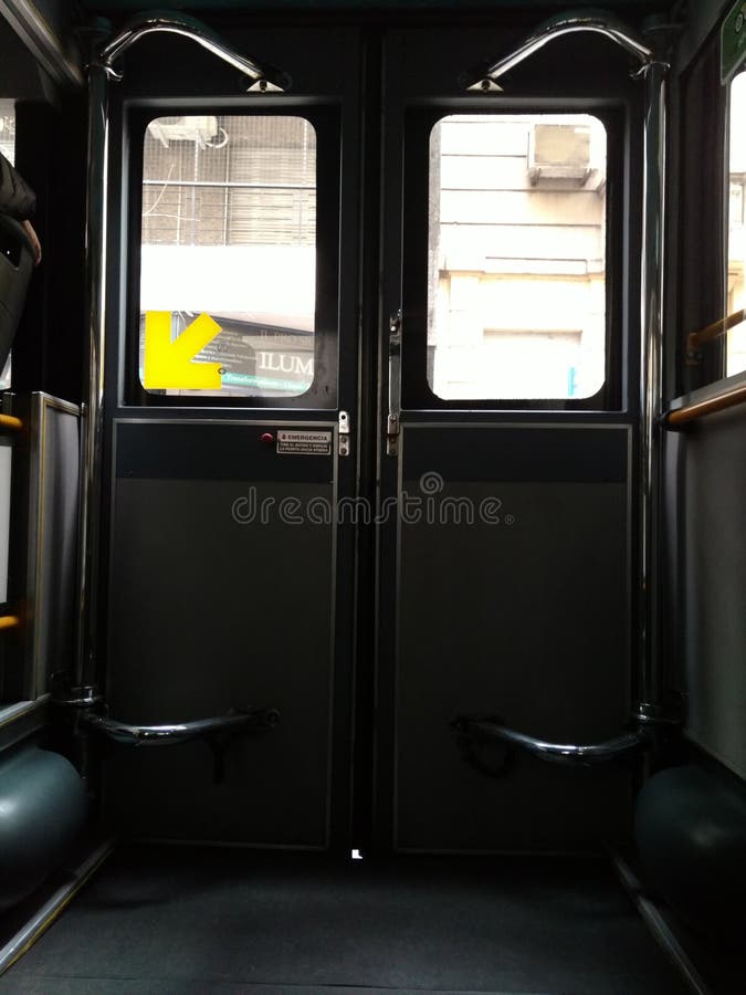 Urban Art - Bus Door stock photo. Image of argentina - 103895222